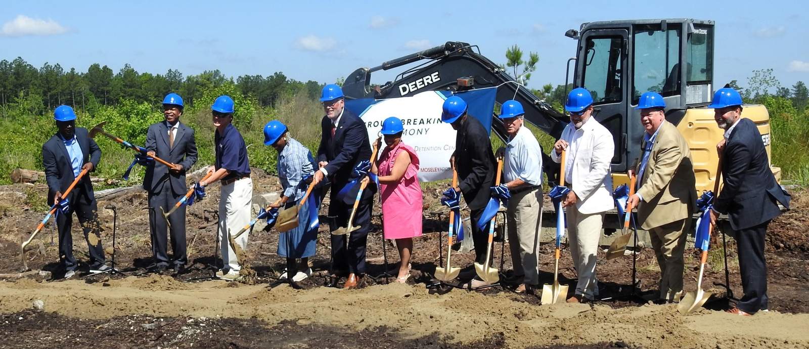 Groundbreaking Held for New Detention Center